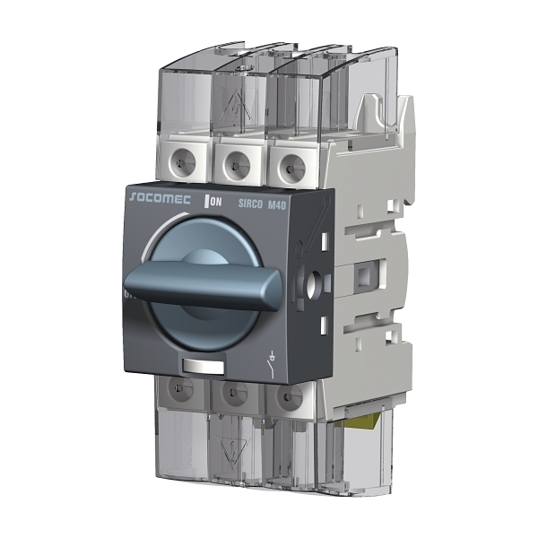 Socomec SLBM Load Break Switch kit, Base/DIN rail mount, w/ Direct ...
