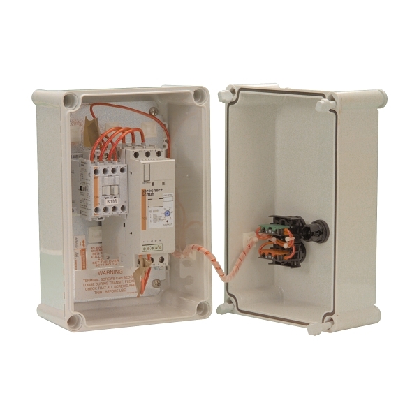 S&S SPC Soft Starter Enclosed 3 Wire 4kW 240VAC