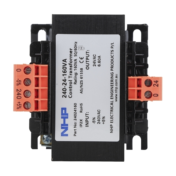 NHP Control Transformer 240V AC to 24V AC 160VA