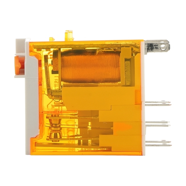 Finder 46 Series Miniature Relay 8A 2 CO 240V AC Coil with PB plus LED ...