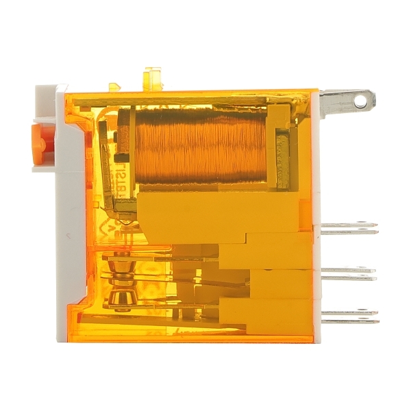 Finder 46 Series Miniature Relay 8A 2 CO 24V AC Coil with PB plus LED ...