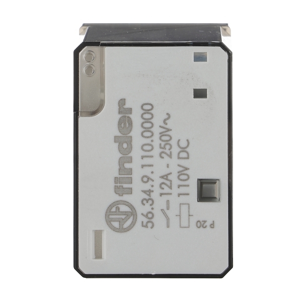 Finder 56 Series Miniature Power Relay 12A 4CO 110V DC Coil