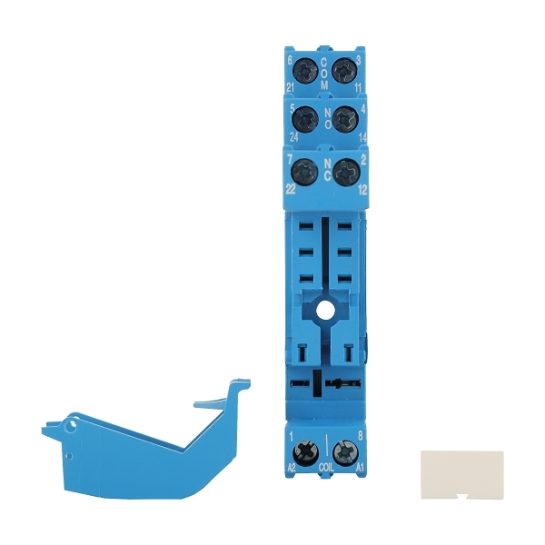 Finder 90 Series Base for 4652 Relay Box Clamp with Plastic Clip