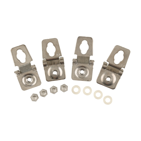 nVent HOFFMAN SSTB/ASR/ADR Wall Mount Brackets 316 Stainless Steel Qty 4