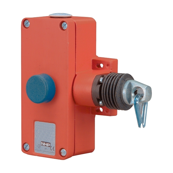 Steute Cable Pull Wire Switch w/Coller IP65 130m 2NO 2NC Pushbutton ...