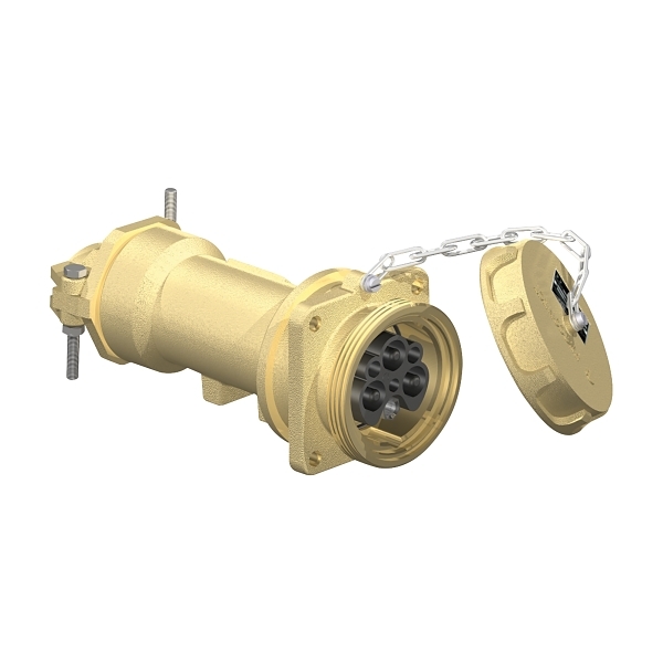 PROCONECT 3PV4 Extension Socket, 3P+E+2p, 160A, suits 35mm2 cable, w ...