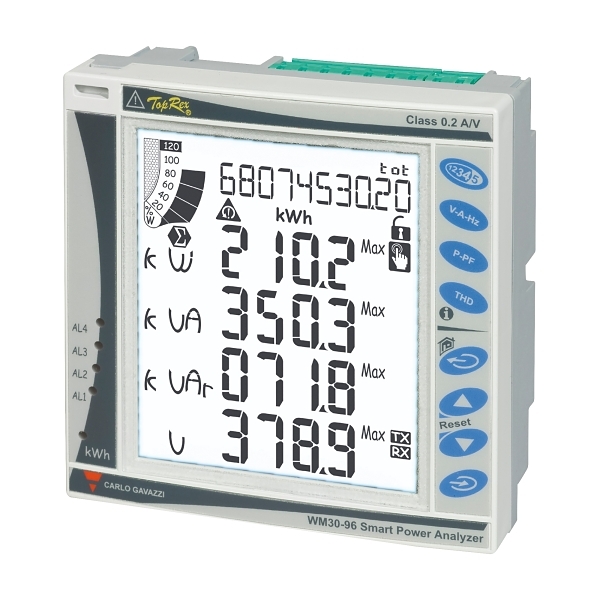 Carlo Gavazzi WM30 Multifunction Meter with BacNet IP Communication ...