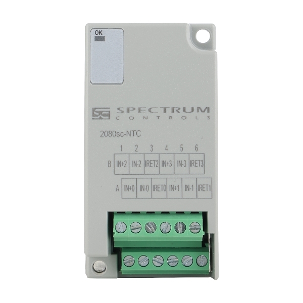 Spectrum Controls Micro800 Plug In Module Thermistor 4 Channel In for M820 M830 and M850