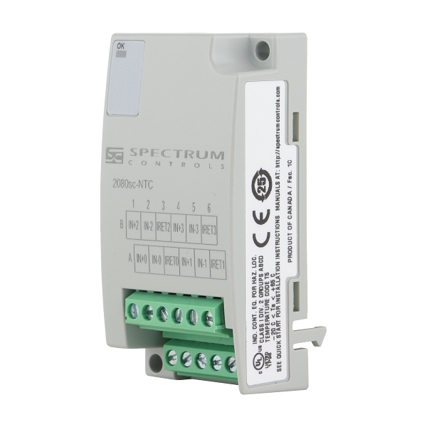 Spectrum Controls Micro800 Plug In Module Thermistor 4 Channel In for ...