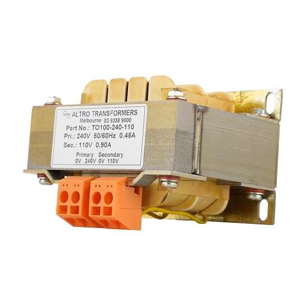 NHP Control Transformer 240V AC to 110V AC 100VA