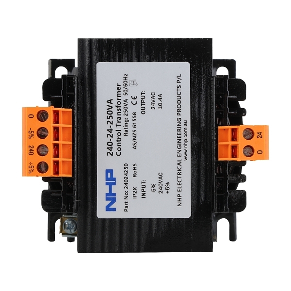 NHP Control Transformer 240V AC to 24V AC 250VA