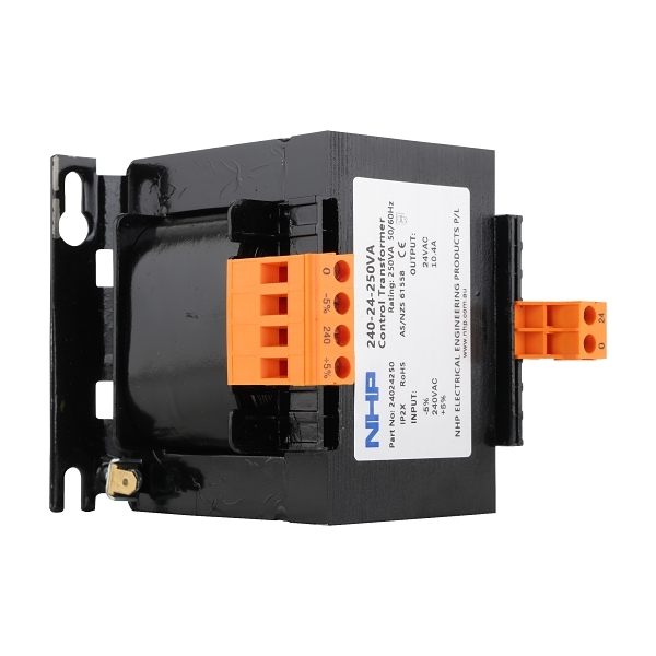 NHP Control Transformer 240V AC to 24V AC 250VA