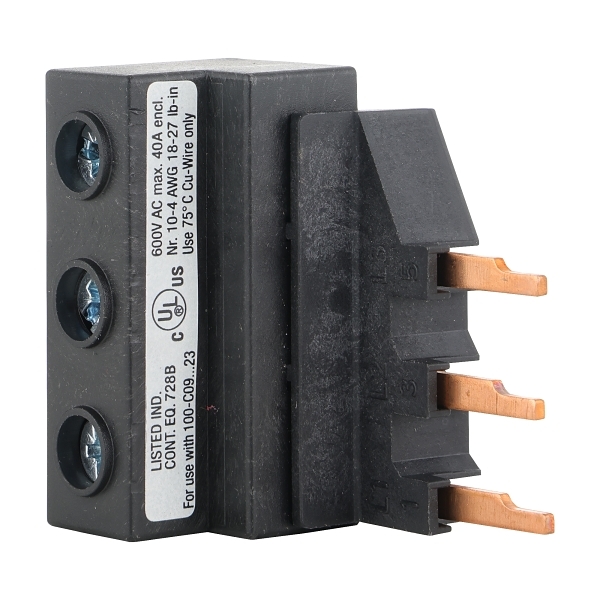 S&S CA7 Terminal Kit for CA7 9 to 23A 3Pole Line Side 25mm2 Cable