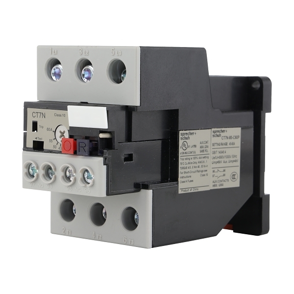 S&S CT7N Thermal Overload Relay 45 to 60A Separate Mounting for Din ...