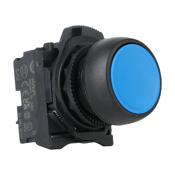 Sprecher and Schuh D7 Pushbutton 22.5 mm Complete Plastic MOM Flush ...