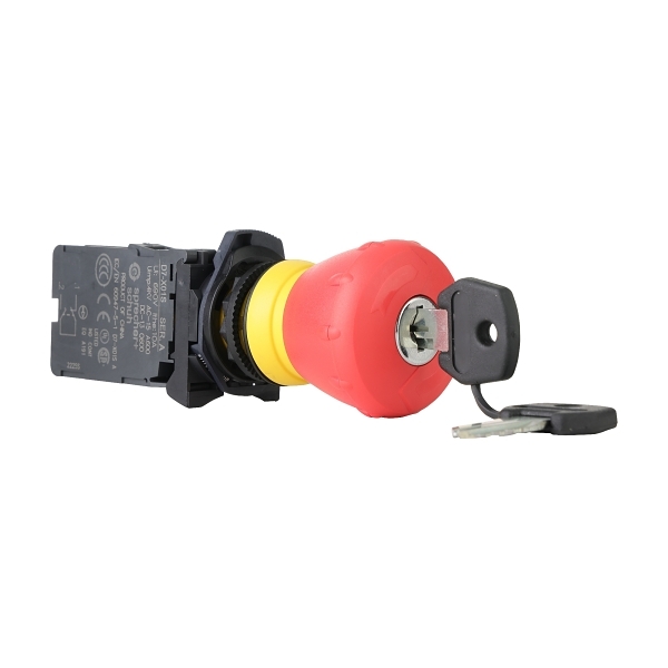 Sprecher and Schuh D7 Keyed E Stop 22.5mm Complete Plastic 2 POS 40mm ...