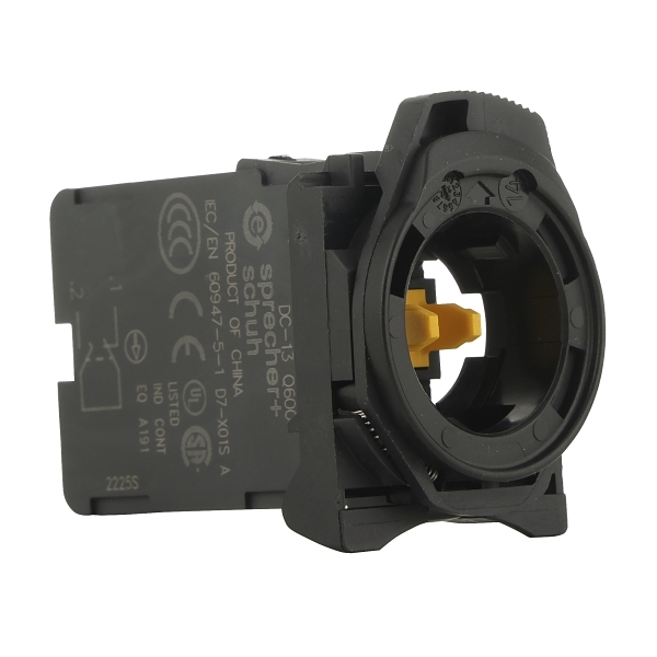 Sprecher and Schuh D7 Contact Block Screw 1 N.C. Self Monitoring and ...