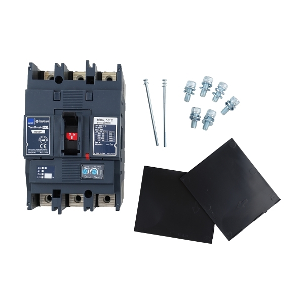 Terasaki TemBreak PRO MCCB 160 Frame 125kA 3P 160A Adj. Thermal Adj ...