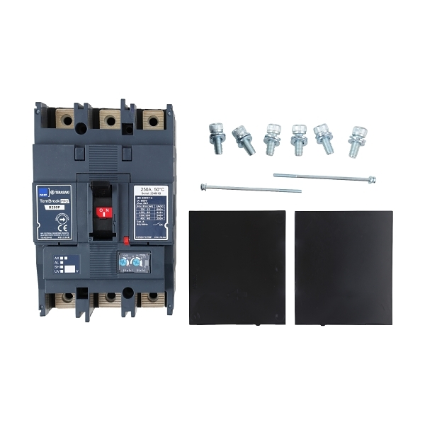 Terasaki TemBreak PRO MCCB 250 Frame 125kA 3P 250A Adjustable Thermal ...