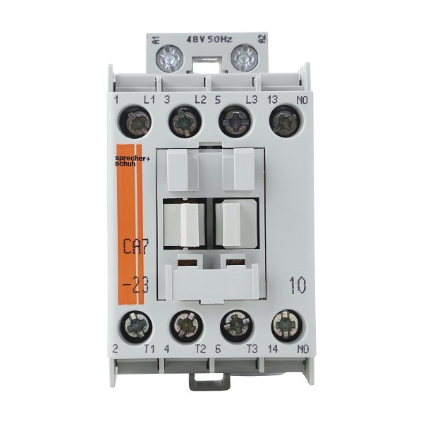 S&S CA7 Contactor 11kW 3Pole 48VAC Coil 1NO Contact Auxiliary