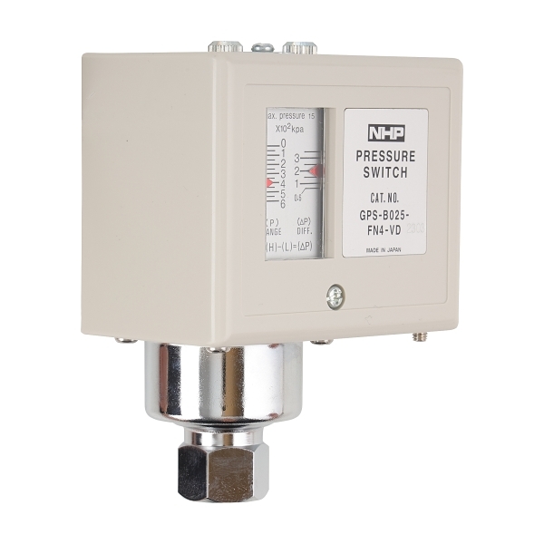 Allen-Bradley GPS Pressure Switch General Purpose 0 to 600kPa 1 Changeover Relay Output