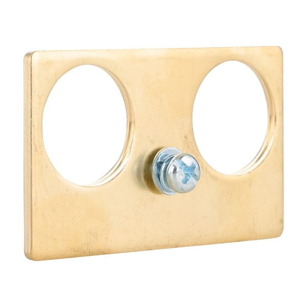 NHP ISO Brass Earthing Plate for SWA Glands, suits 1-3 gang Standard ...