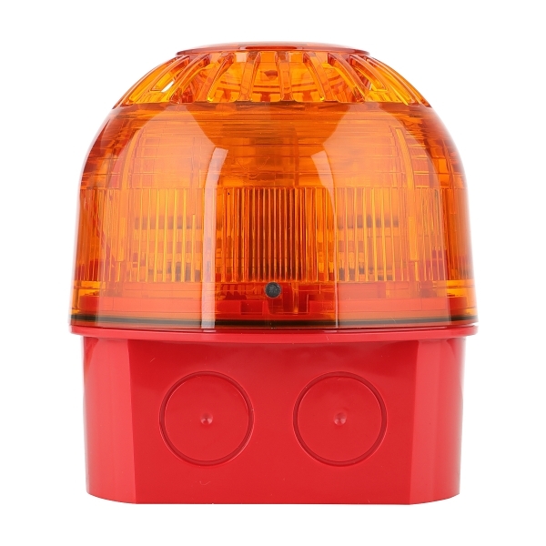 Klaxon Sonos Sounder Beacon LED 1 Alarm 32 Tones 106dB IP65 17-60V DC ...