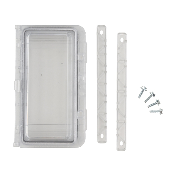 Fibox Inspection Window 6 Din Module Opening W114 x H50mm