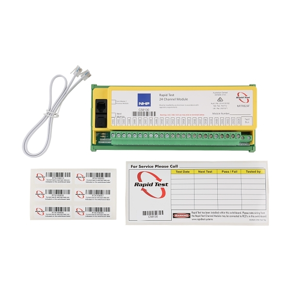 Rapid Test RCD Testing System Module Channel Module 110 and 240V 10 to ...