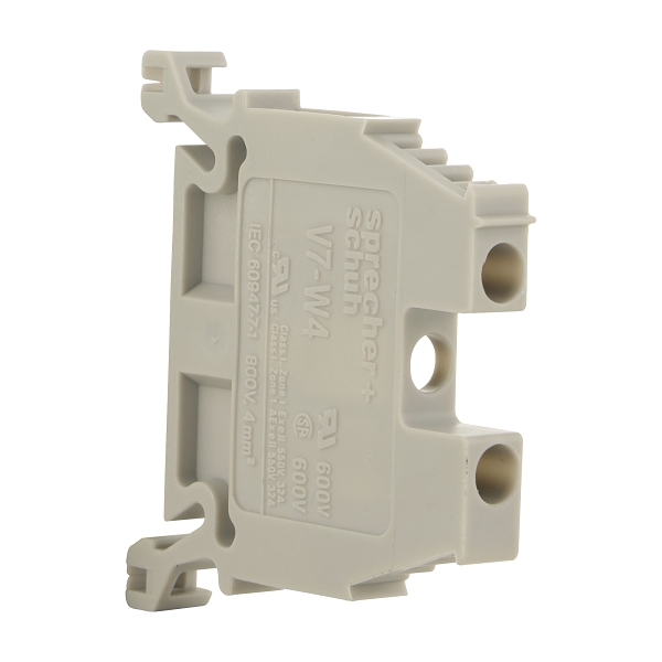 Sprecher and Schuh V7 Screw Connection Terminal 4mm 1 Level 2 Conductor ...