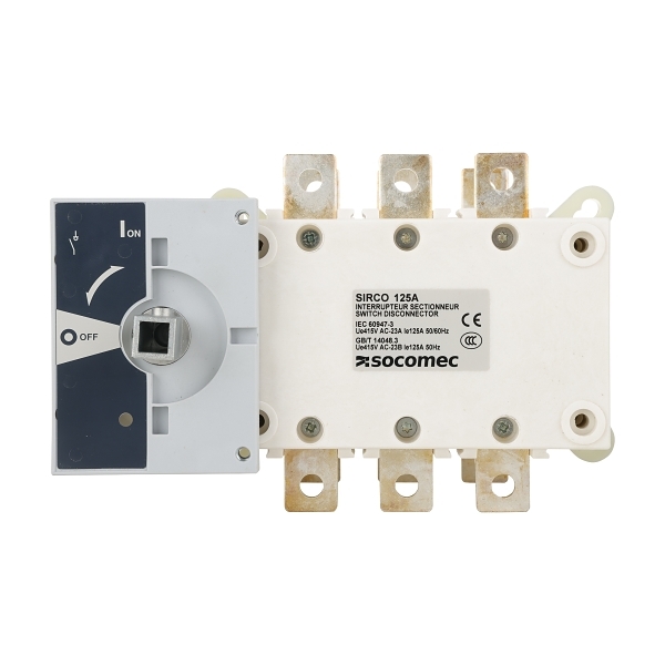 Socomec SLB Load Break Switch Body, 6P 125A