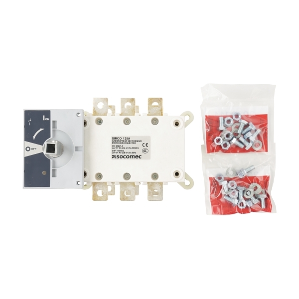 Socomec SLB Load Break Switch Body, 6P 125A