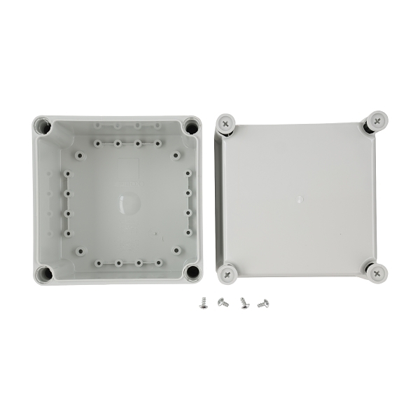 Fibox SOLID Terminal Box ABS IP66 and IP67 H190 x W190 x D180mm Grey
