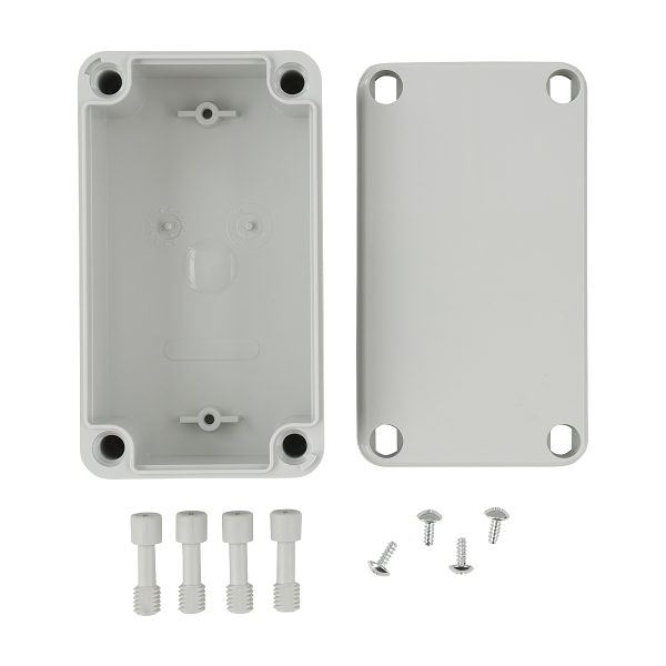 Fibox Piccolo Terminal Box ABS IP66 and IP67 H80 x W140 x D65mm Grey