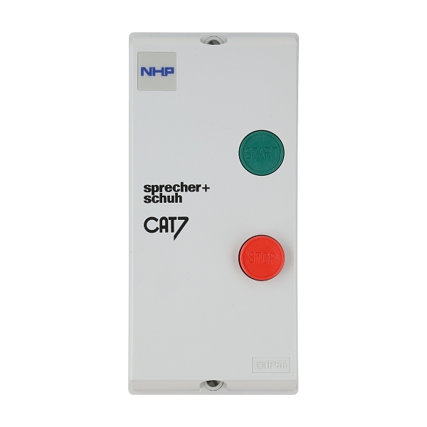S&S CAT7N Starter DOL 5.5kW Start Stop 240VAC Control No Overload