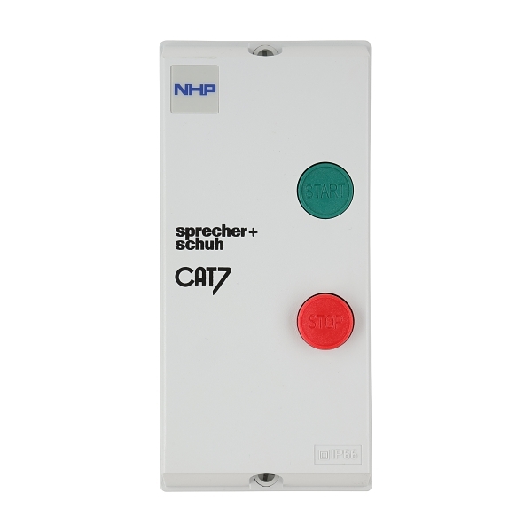 S&S CAT7N Starter DOL 5.5kW Start Stop 24VAC Control No Overload