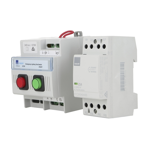 NHP Concept Panelboard Accessory Emergency Lighting Test Unit Push ...