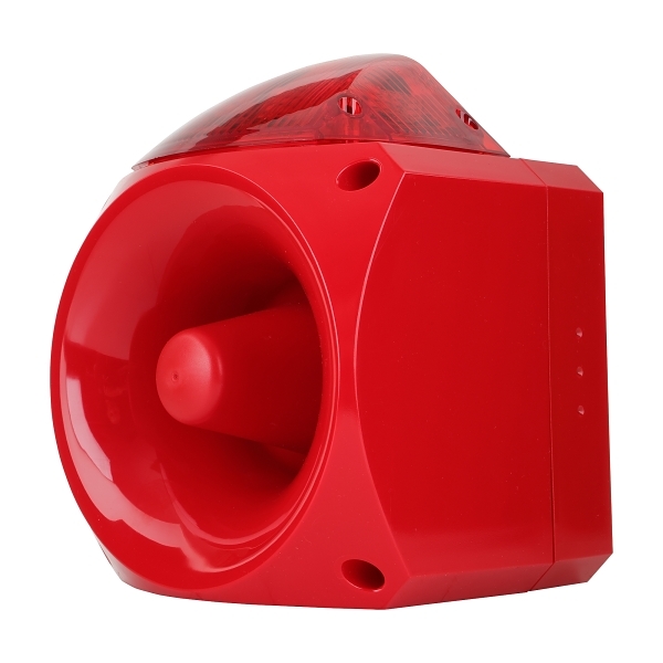 Klaxon Nexus 110 Voice Sounder LED Beacon 1 Alarms 64 Tones 7 Pre Prog ...