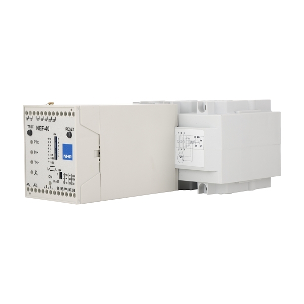 NHP Motor Protection Relays Overload Electronic 8.25 to 40A 240VAC Control