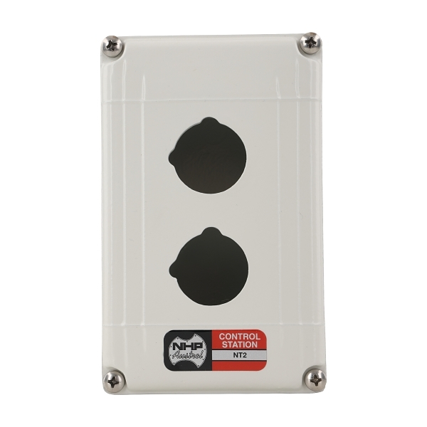Austrol N100 Enclosure Aluminium 2 Hole 30.5mm Operators