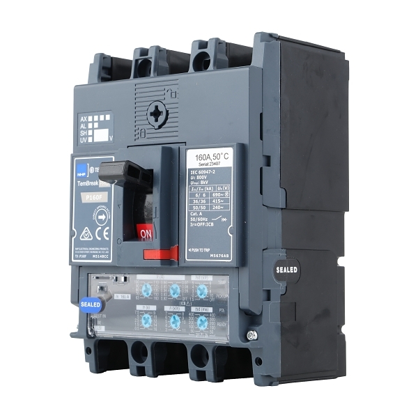 Terasaki TemBreak PRO MCCB 160 Frame 36kA 3P 160A Basic Electronic