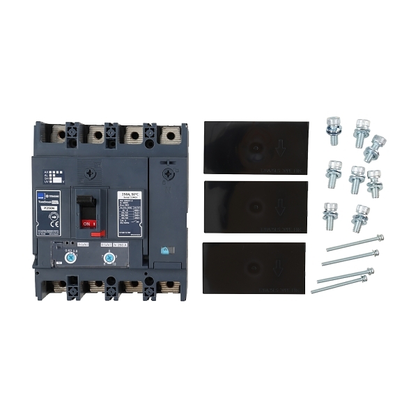 Terasaki TemBreak PRO MCCB 250 Frame 50kA 4P 250A Adj. Thermal Adj ...