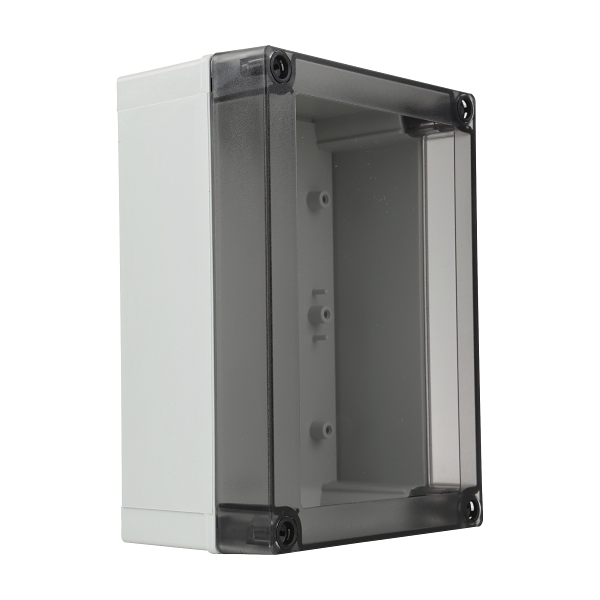 Fibox MNX Terminal Box PC IP66 and IP67 High Box H130 x W180 x 75mm Clear