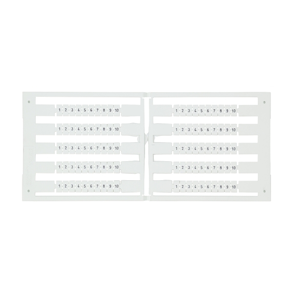 Sprecher and Schuh V7 Screw Terminals Marking Tags 5 x 9mm 1 to 10 Card ...