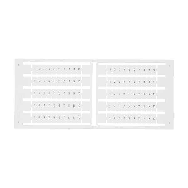 Sprecher and Schuh V7 Screw Terminals Marking Tags 6 x 12mm 1 to 10 ...