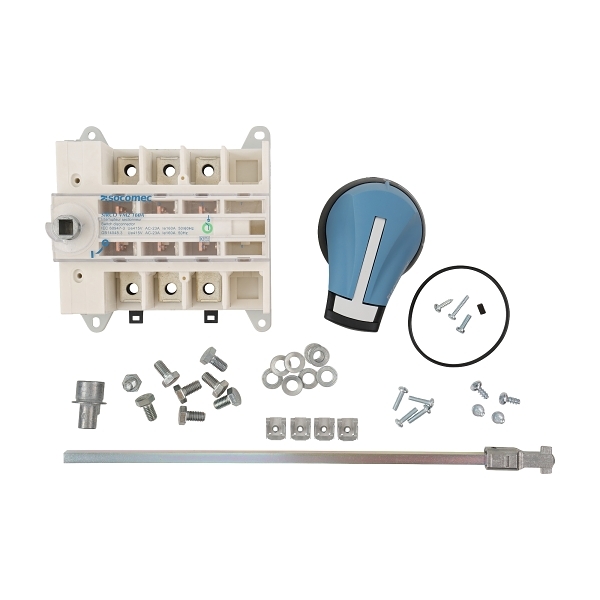 Socomec VLB Visual Load Break Switch Kit, w/ External Handle, 3P 160A