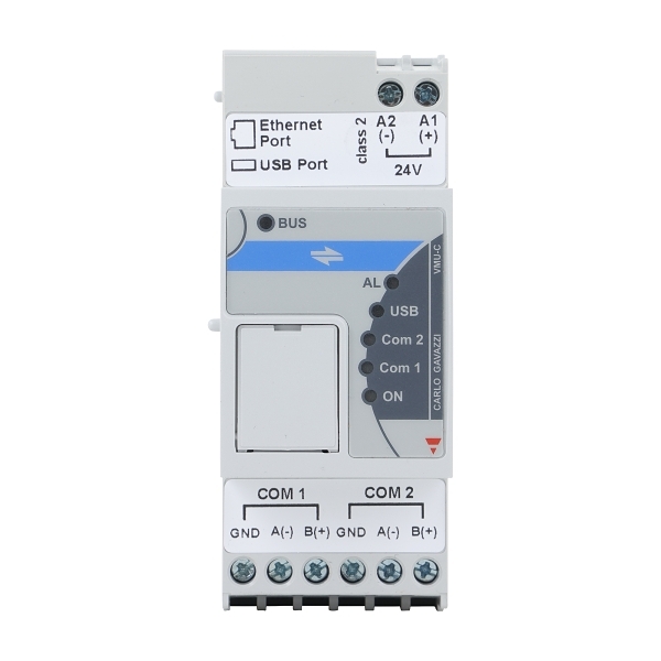 Carlo Gavazzi VMU-C Webserver Master Unit 12 to 28V DC EtherNet USB RS485