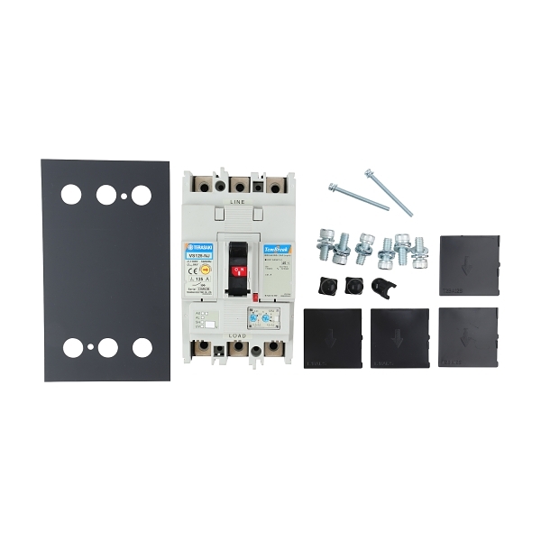 Terasaki TemBreak 2 MCCB 125 Frame 1000V AC 6kA 3P 125A Thermal Magnetic