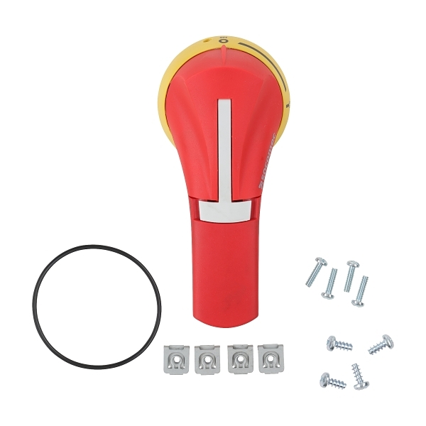 Socomec SLB Handle - Ext. mount S2, IP 65, P/lock, Red, suits 3/4P 125 ...