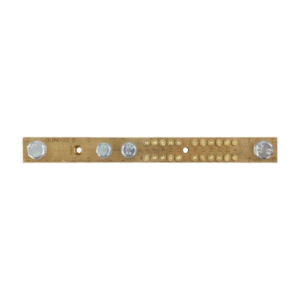 NHP Concept Panelboard Accessory Earth Neutral Bar 400A 12 Way 2 Screws ...